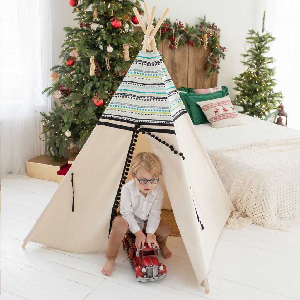 Tenda per bambini Tipi, set Teepee indiano - Cozy & Dozy