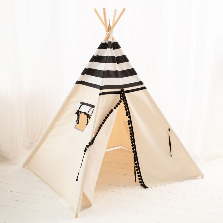 Tipi Stripes, teepee in stripes pattern - Cozy & Dozy
